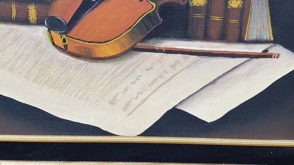 Vintage William Bisley Signed Oil Painting Certified By Home Galleries ...