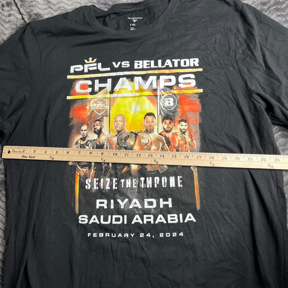 OFFICIAL PFL & BELLATOR MMA T-Shirt Size XL | eBay