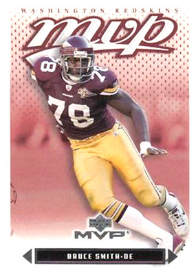 2003 Upper Deck MVP #214 Bruce Smith Washington Redskins HOF | eBay
