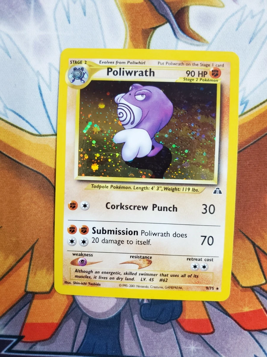 Poliwrath Pokemon Card