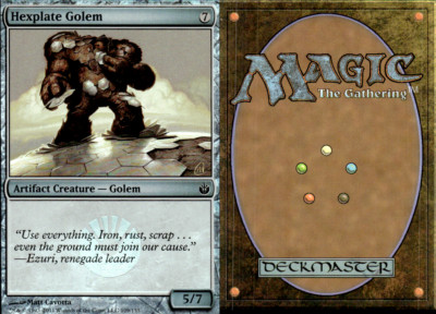 Magic the Gathering -MTG- Hexplate Golem Foil | eBay