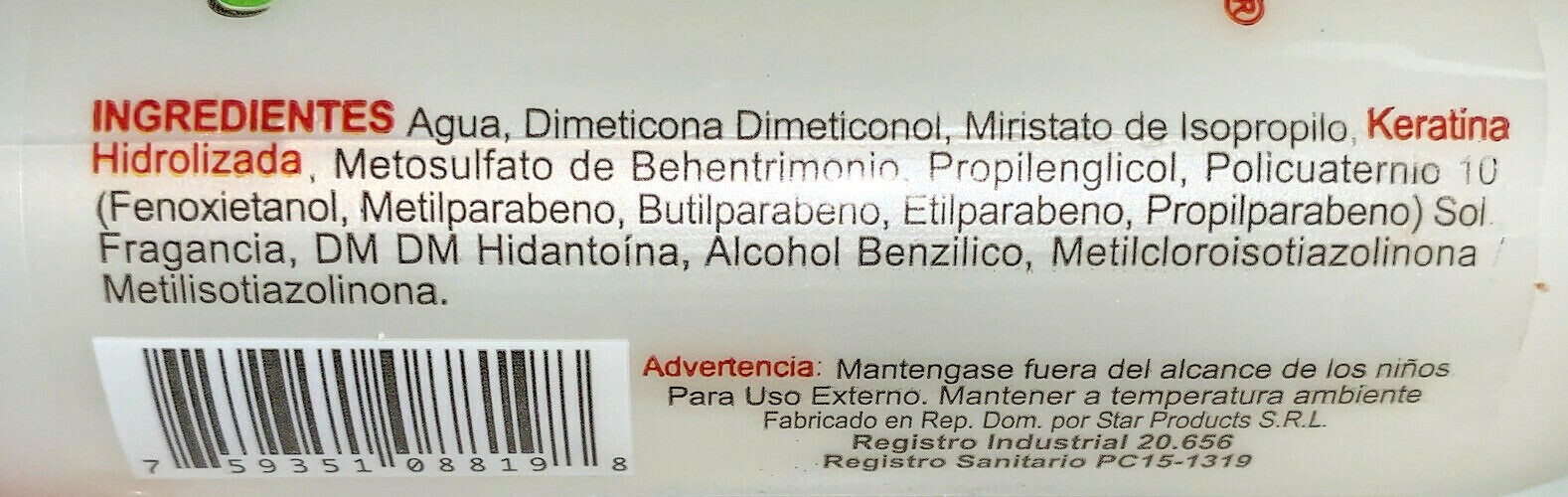 Bio Complex Bioactivo Lacio Lacio Keratina Plus Leave-In Conditioner ...