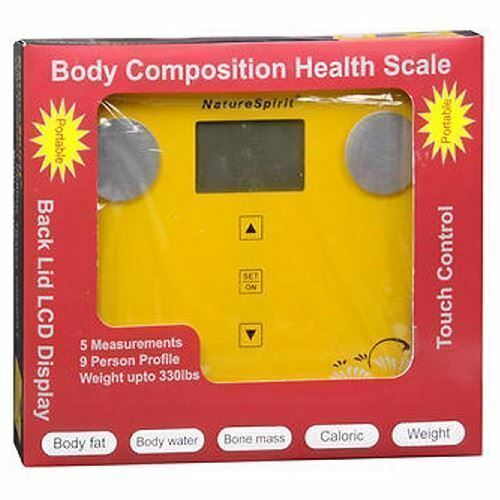 Portable Biometric Body Composition Weight Scale each By Naturespirit ...