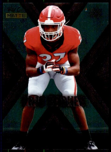 Eric Stokes 2021 Wild Card Matte X-Plode Green Rookie Insert Card RC # ...