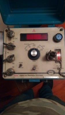 BIDDLE DLRO Digital Low Resistance Ohmmeter 247000-3 Test Meters ...