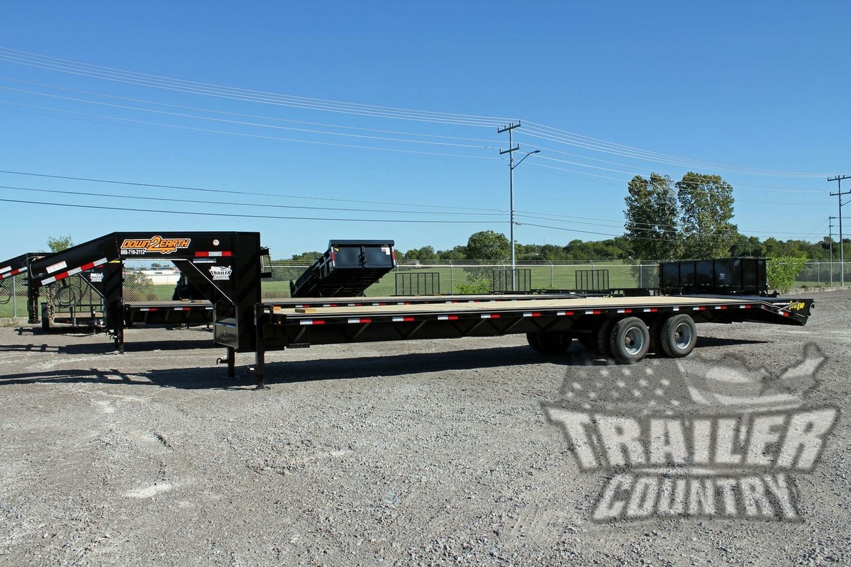 30 Foot Gooseneck Equipment Trailer 2022 Better Built 30' 10 Ton