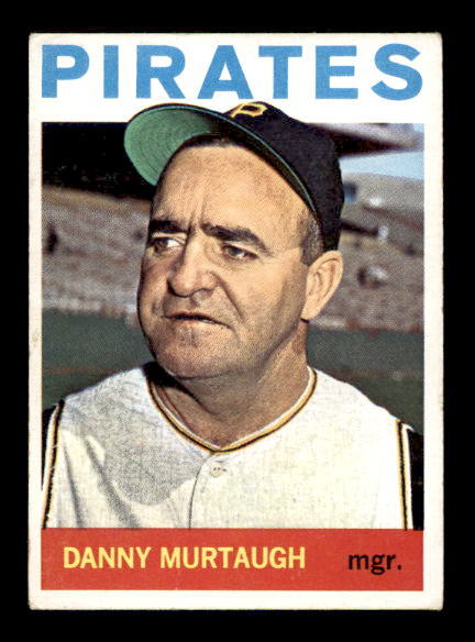 1964 Topps #141 Danny Murtaugh Scan of the card you'll receive ...