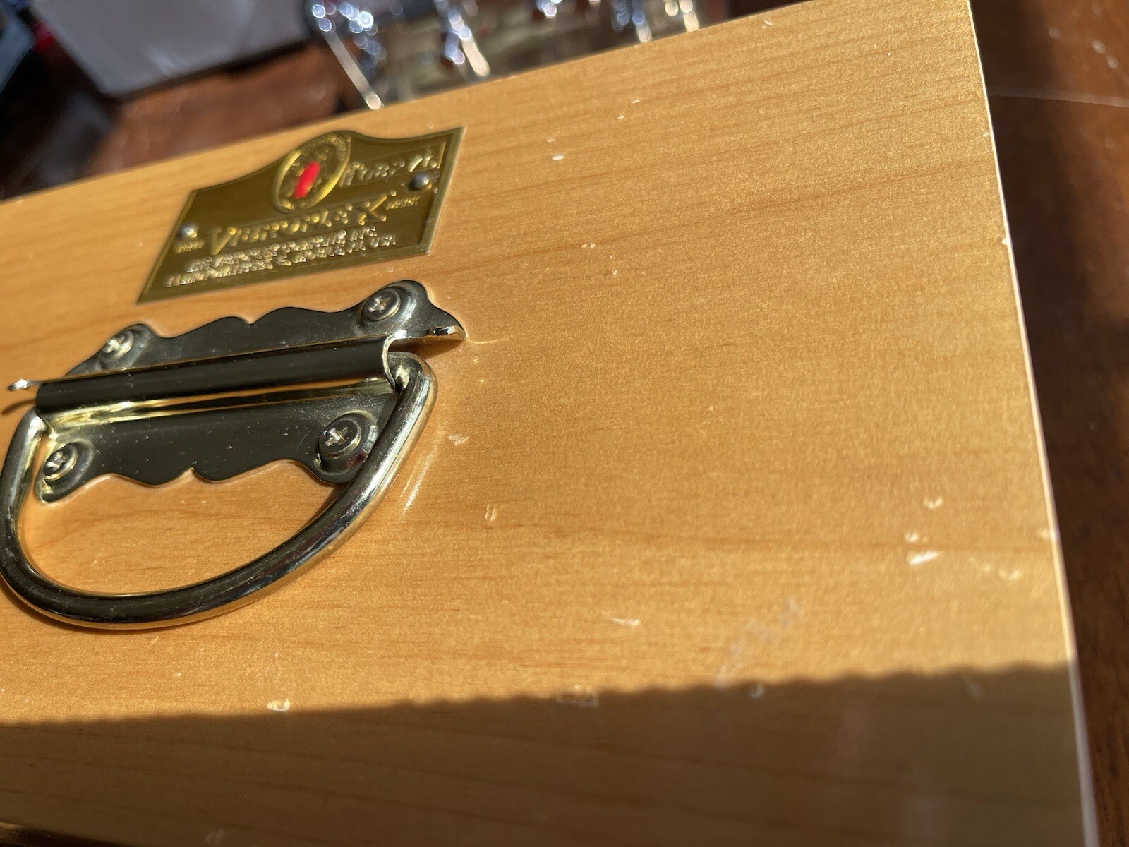 Vibroplex Gold Telegraph Key Bug Box Case And Key Never Hooked Up A Few ...