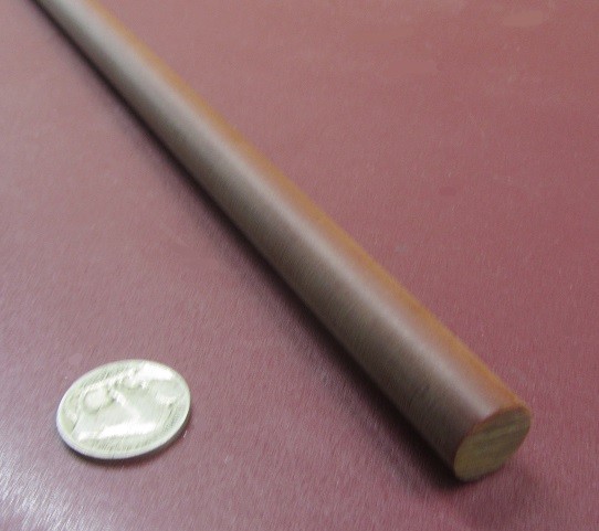 Phenolic Micarta XX Paper Rods .562" (9/16") Diameter x 48" Long, | eBay
