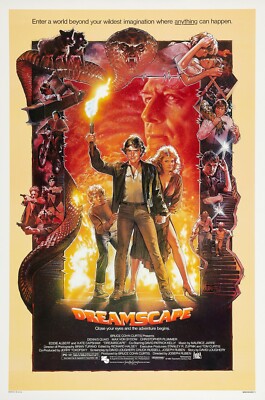 Dreamscape movie poster - Dennis Quaid, Kate Capshaw - 11" x 17" | eBay