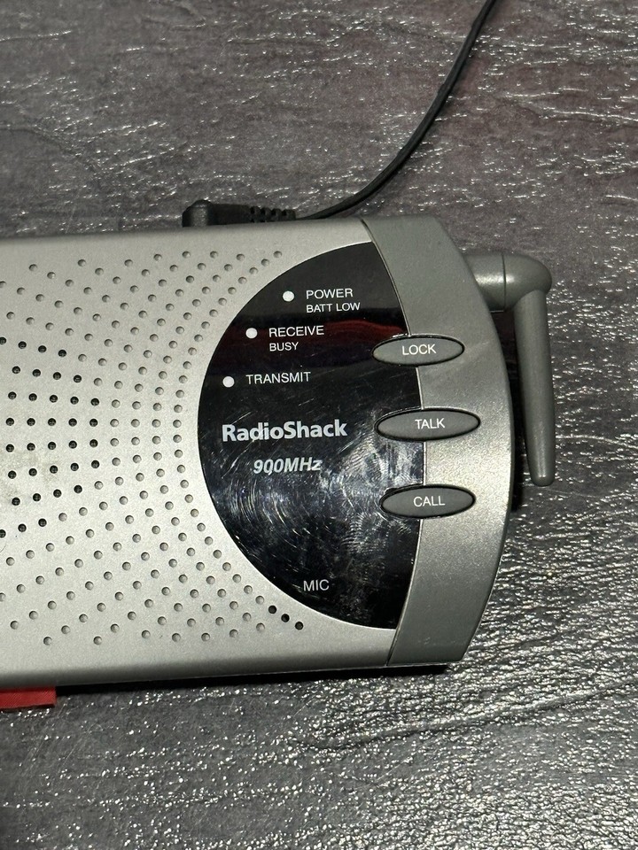 Radio Shack 900mhz Wireless Intercom System 43-3102 w/ AC Wall Power ...