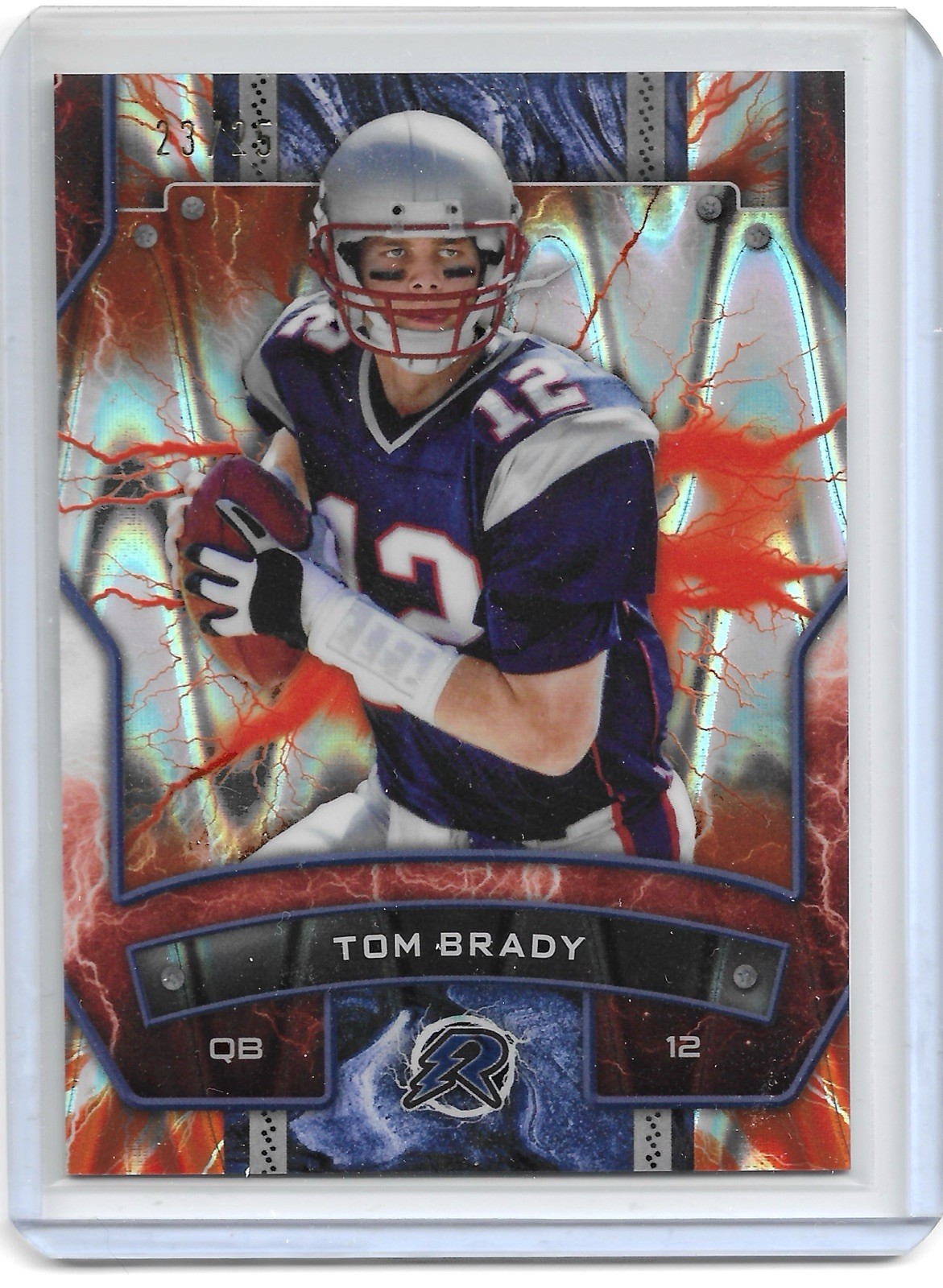 Tom Brady 2024 Topps Resurgence #67 Orange Power Surge Refractor /25 ...