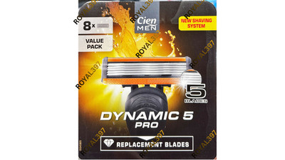 Cien Men Shark 5-Blade Shave System High-Performance Refills - Pack Of ...