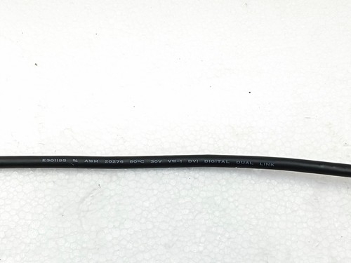 AWM E301195 DVI DIGITAL DUAL LINK VGA CABLE 20276 30V VW-1 for sale ...