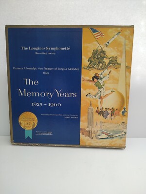 The Memory Years (1925-1960)-6LP Record Box Set-Longines Symphonette ...