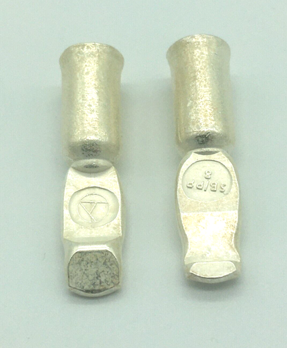 Anderson 8 AWG Contacts for SB50 Housings, Part # 5952-BK, 2 Pack | eBay