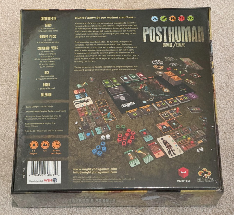 Posthuman Board Game | eBay