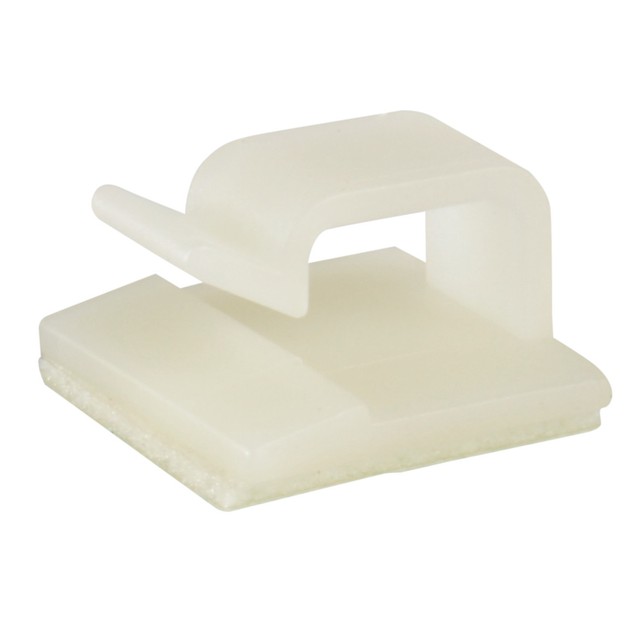 25pcs Simple Adhesive Cable Routing Clip for Cord Management Medium for ...