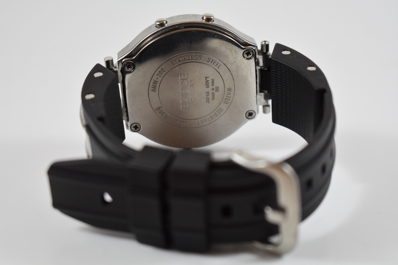 Vintage Casio Edifice AMW-200 Japan Digital/Analog NEW BATTERY! NEW ...