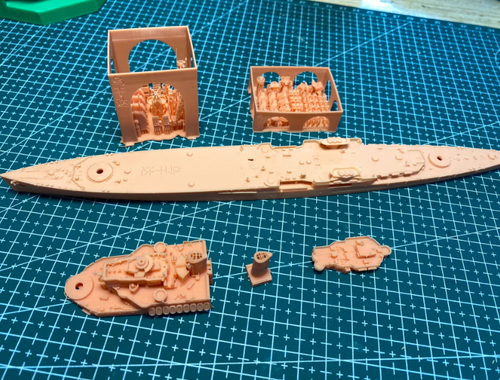 3D Printed 1/700 British Uganda Cruiser Unpainted Model Kit | eBay