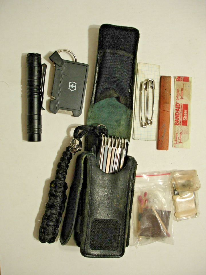 Supertimer Victorinox Black Swiss Army Survival SOS Kit-Watch Swiss ...