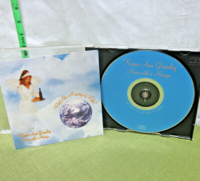 KAREN ANN GREENLEY What's Meaning Life CD Christian fusion Jesus Loves ...