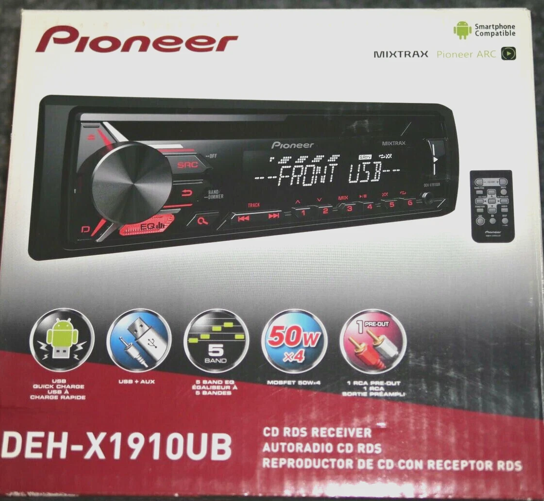 sale retailers Vintage PIONEER DEH-21 Car CD Player Radio With Harness
