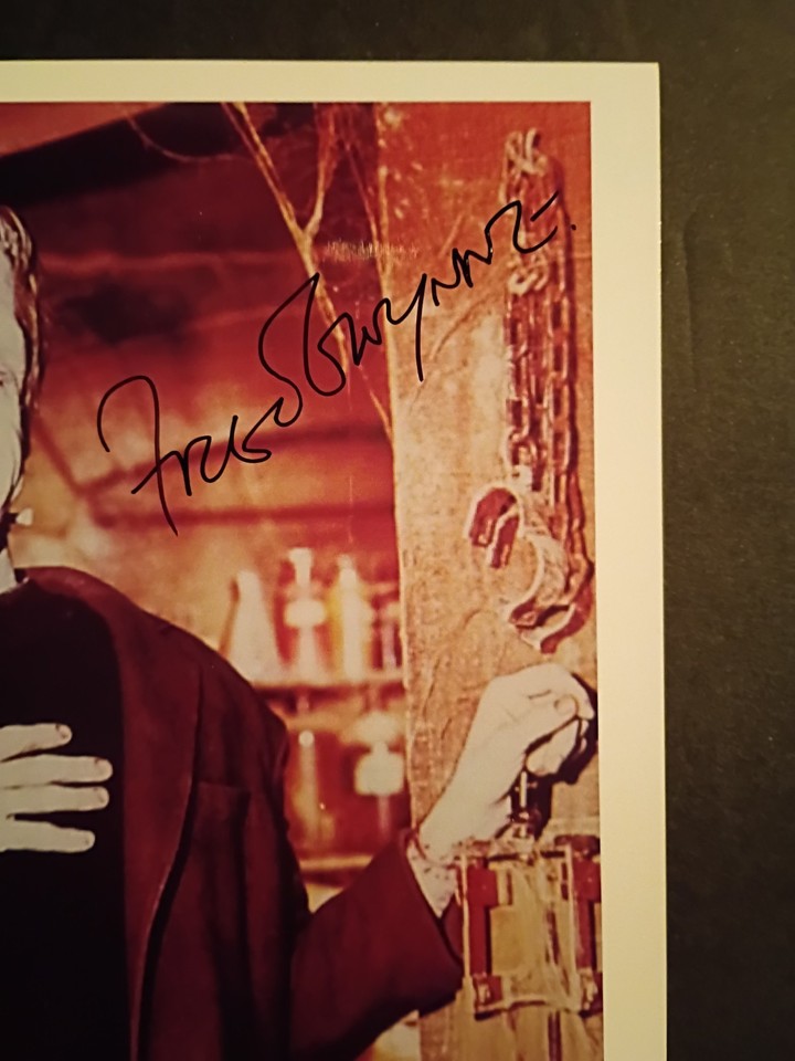 Rare Fred Gwynne Autograph, On Herman Munster Photo with COA | eBay