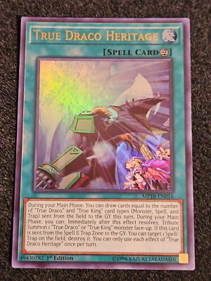YUGIOH TRUE DRACO HERITAGE MP18-EN016 1ST ULTRA NM | eBay