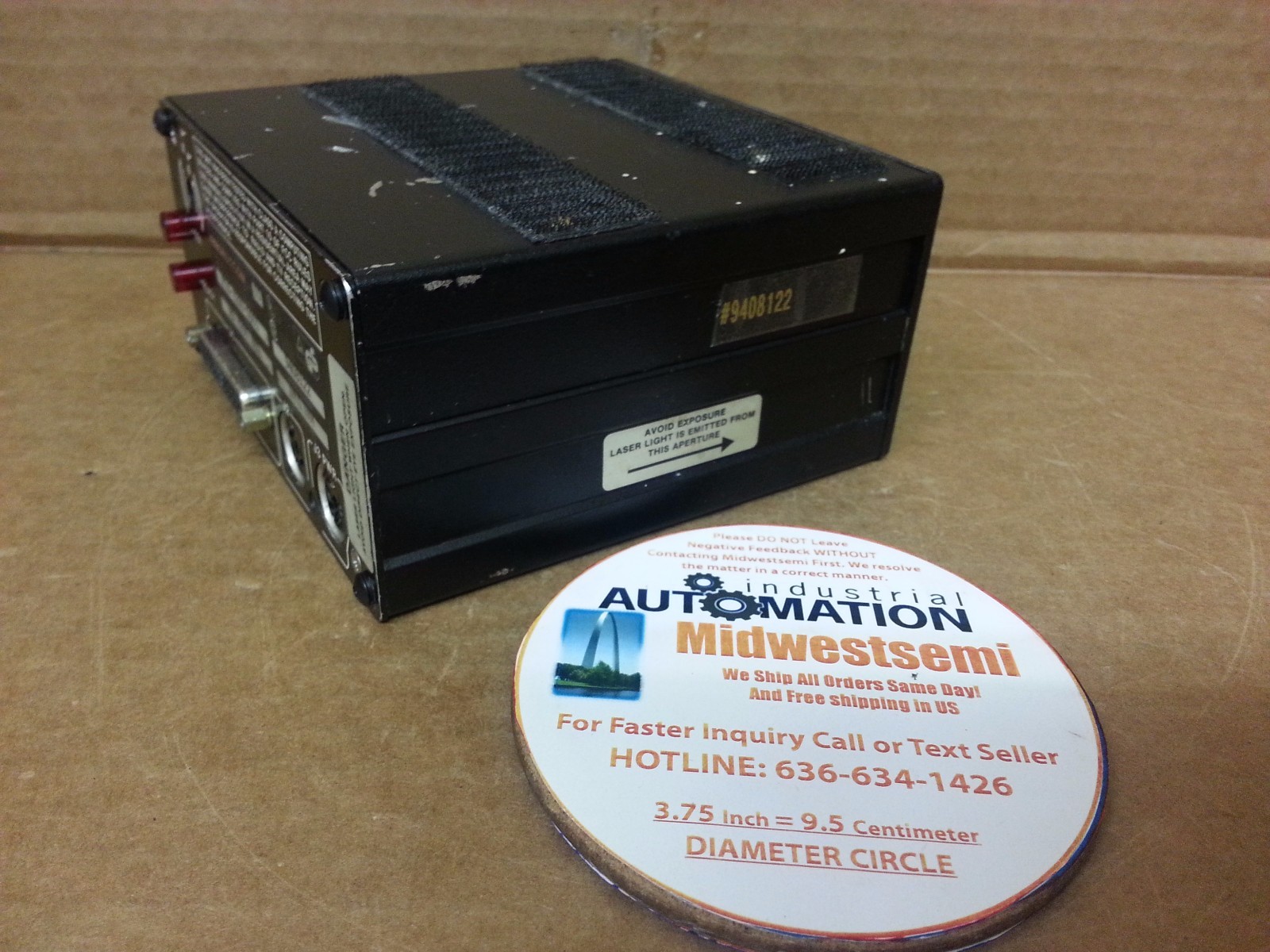 FIS42000001 MICROSCAN FIS-4200-0001 BAR CODE SCANNER MS-4200 SHIP SAME ...