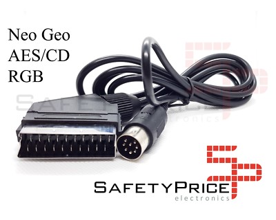 Câble RVB Neo Geo AES CD et SEGA GENESIS neuf SNK Neogeo Scart REF805 ...