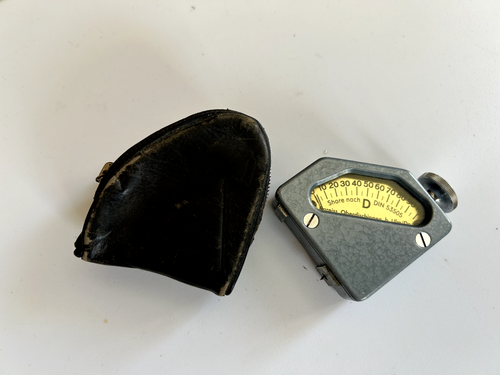 Vintage Shore Instrument Durometer with Test Block Type D Hardness ...