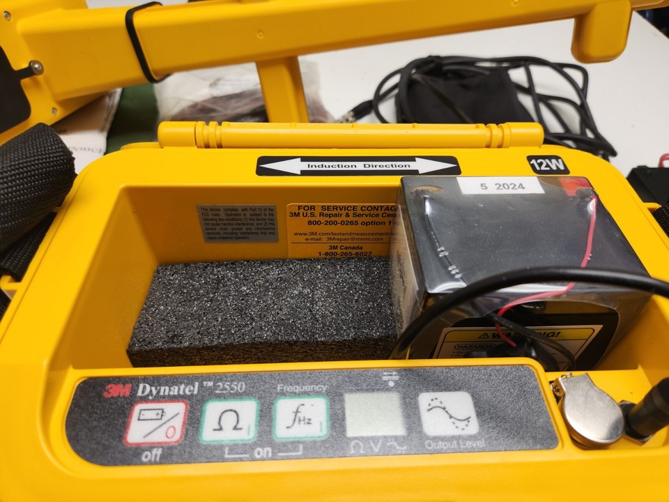 3M DYNATEL 2550 X U ID 12 watt CABLE PIPE LOCATOR Subsite 2550 2250 ...