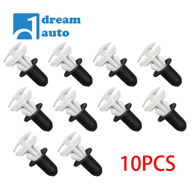 New 10 White Clip &10 Black Grommet for VW Skoda Seat Audi 3C0853585 | eBay