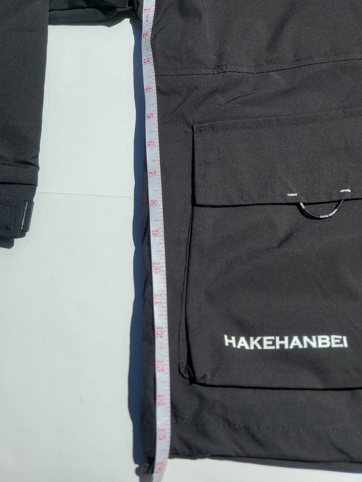 Aussup Jacket Windbreaker Men's Size MEDIUM/LARGE Black Spring Jacket ...