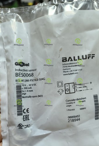 BALLUFF BES-- M12MI-PSC40B-S04G （BES0068) sensor Fast delivery 1Pcs New ...