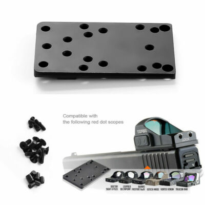 Universal Red Dot Mount Plate for Taurus PT111 Millennium G2 G2c G2s ...