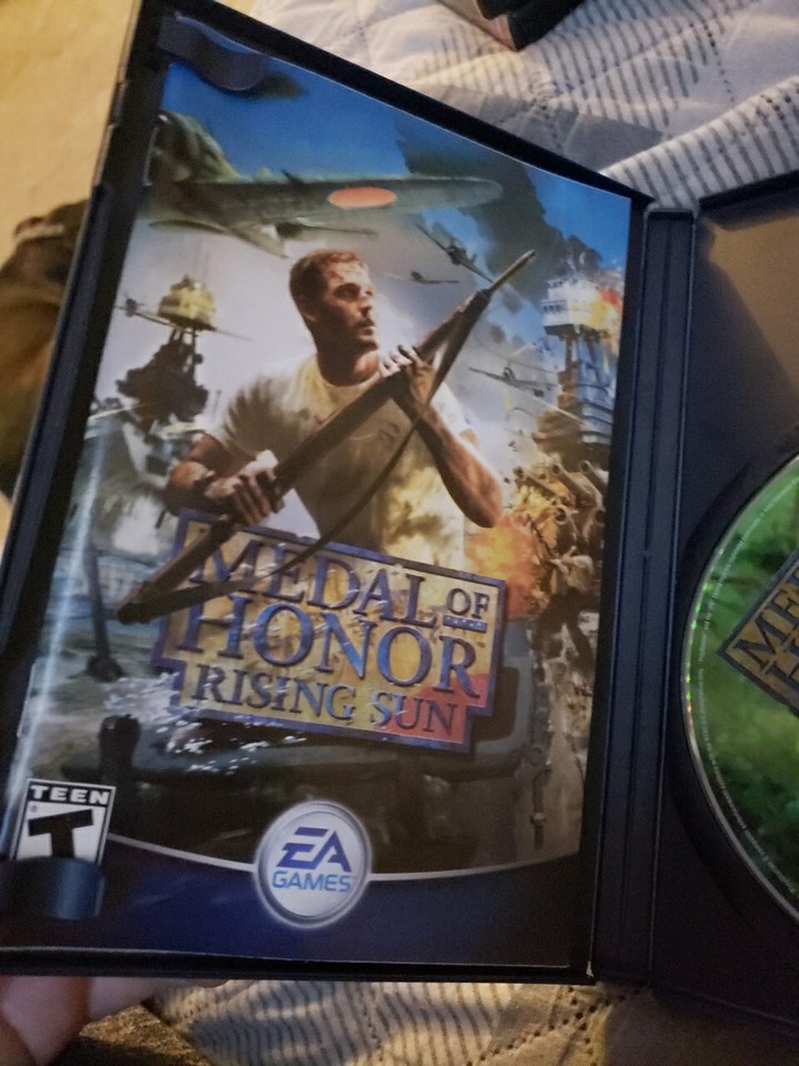 Medal of Honor: Rising Sun (Playstation 2) PS2 Case And Manual Only No ...