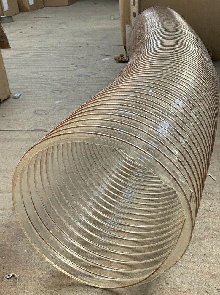 300mm PU Flexible Duct Polyurethane Ducting Hose, Fume, Dust Extraction ...