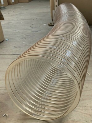 250mm PU Flexible Duct Polyurethane Ducting Hose, Fume, Dust Extraction ...