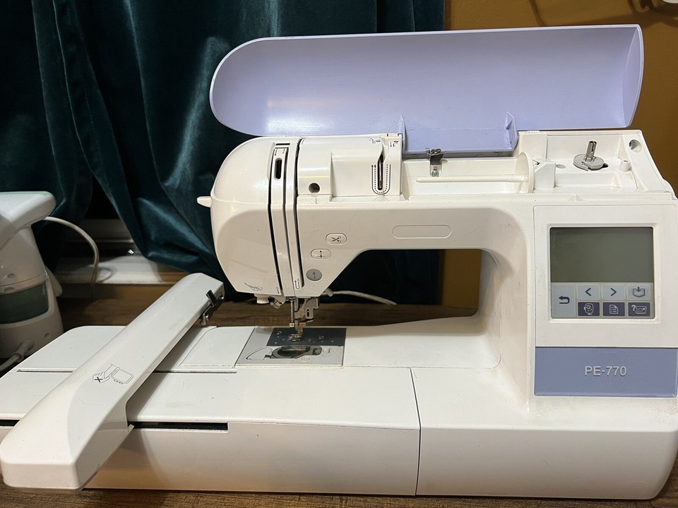 Brother PE770 5x7 inch Computerized Embroidery Machine 12502623489 | eBay