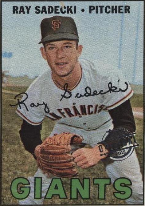 2015 Topps - Originals Buybacks Ray Sadecki #1967-409 for sale online ...