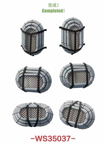 Bunker Studio 1/350 WWII USN Life Raft (Early ver.) for USS Hornet CV-8 ...