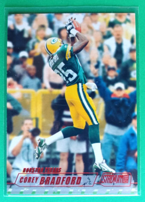 2002 STADIUM CLUB SB PREDICTOR COREY BRADFORD #47 RED FOIL SPR#/29 ...