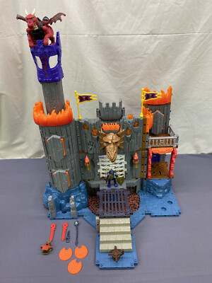 Imaginext Dragomont's Fortress Castle Playset And Accessories ...