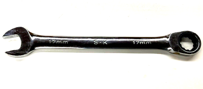 SK TOOLS G-PRO 17mm COMBINATION RATCHETING SPLINE BOX END WRENCH, 89317 ...