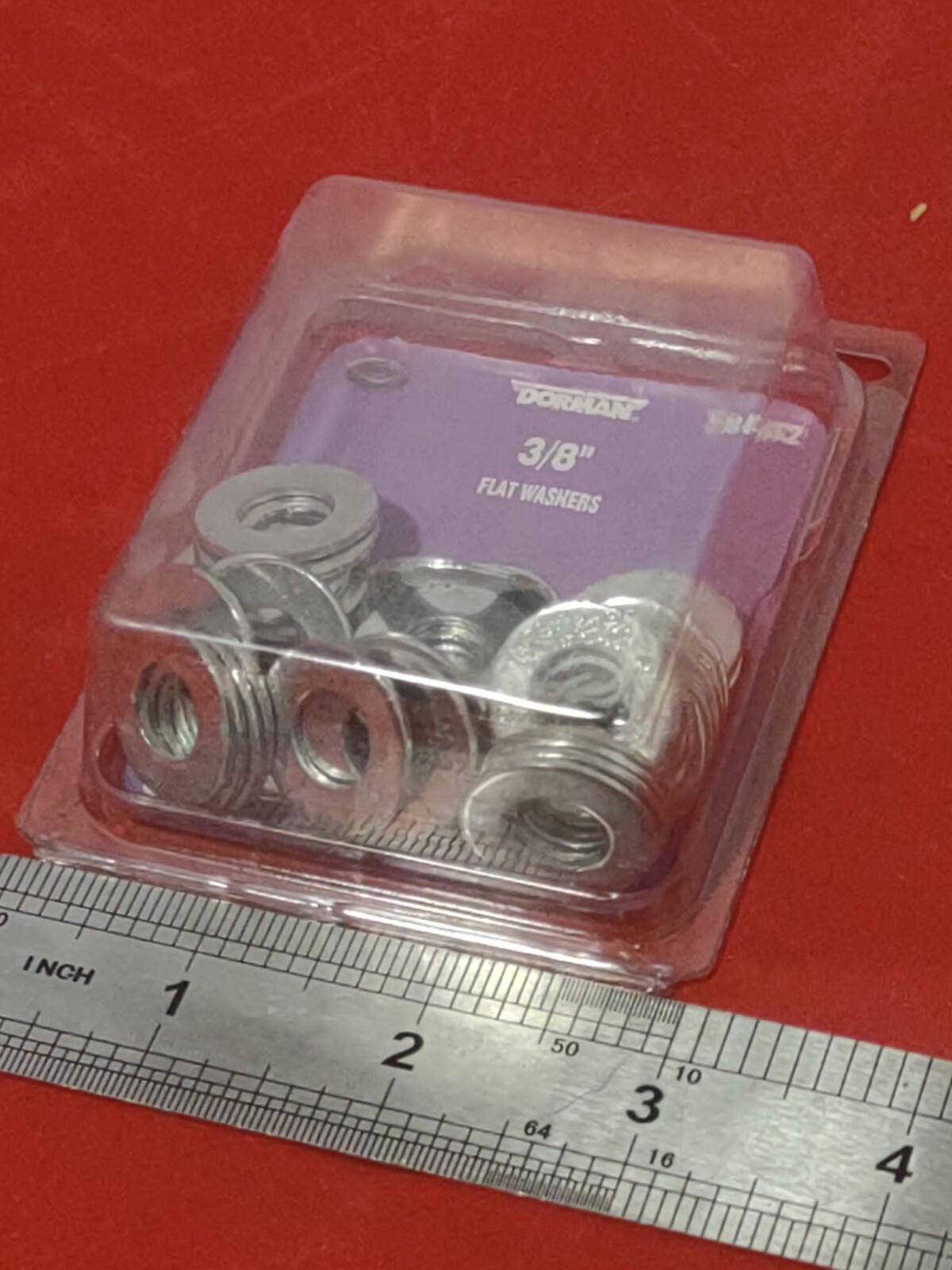 GENUINE DORMAN 799-042 FLAT WASHERS 3/8" GRADE 5 NIB 50PCS UPC ...