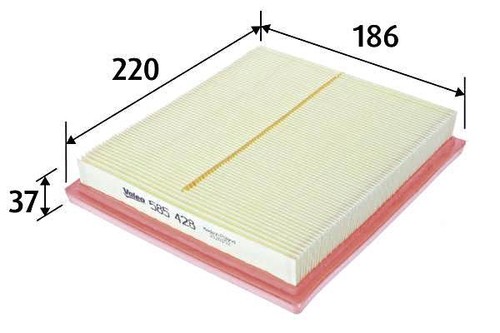 VALEO Air Filter For TOYOTA LEXUS Auris Prius Plus Rav 4 IV Ct Nx ...