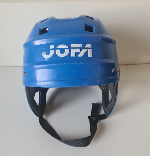 JOFA blue icehockey helmet 51280 . Irbe style .Vintage 80's | eBay UK