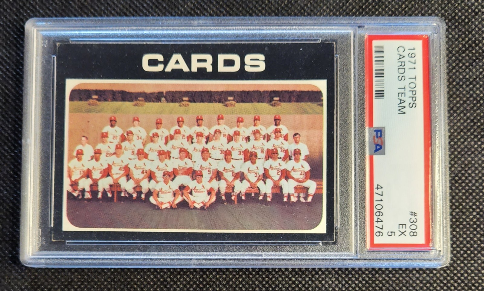 1971 Topps #308 Cards Team EX PSA 5 | eBay